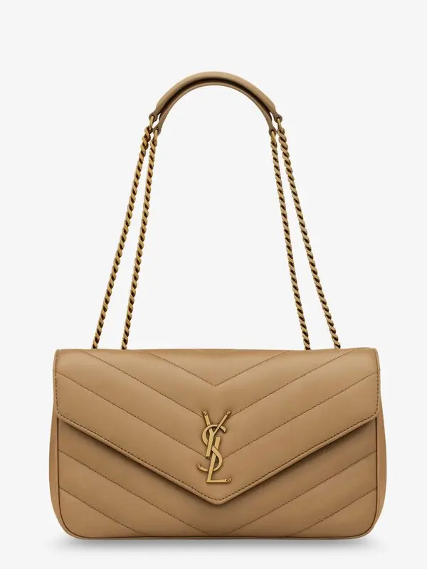 Saint Laurent Loulou Leather Shoulder Bag - Multicolor