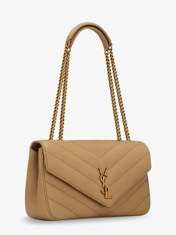 Saint Laurent Loulou Leather Shoulder Bag - Multicolor
