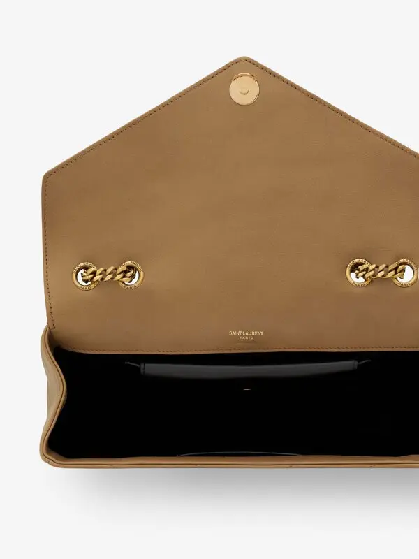 Saint Laurent Loulou Leather Shoulder Bag - Multicolor