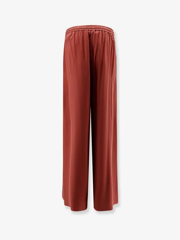 Max Mara Silk Wide Leg Trousers