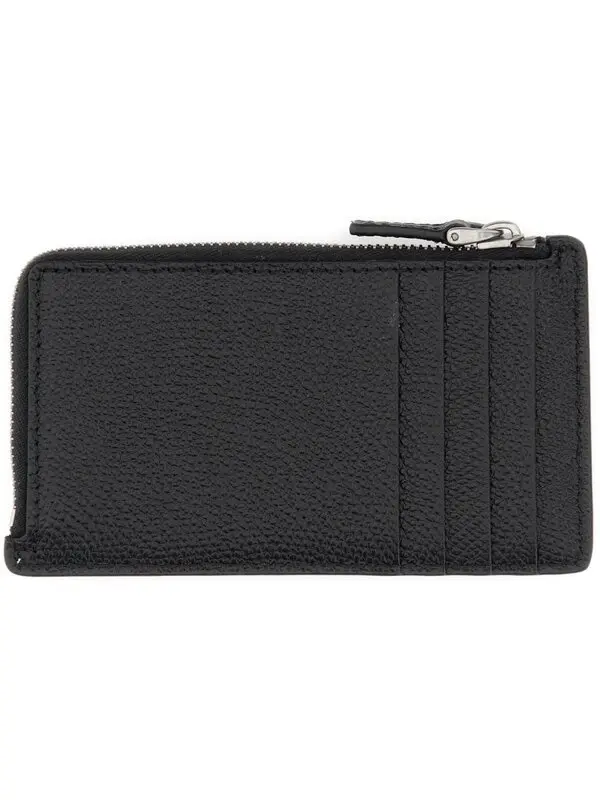 Valentino Garavani Vlogo Signature Leather Coin Purse