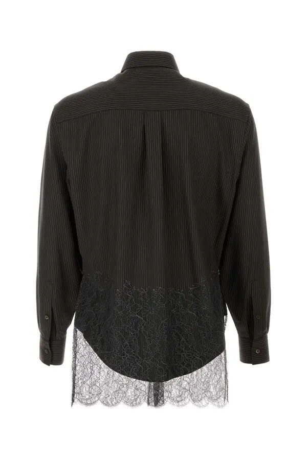 Fendi Embroidered Wool Shirt - Multicolor