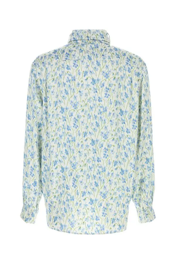 Loewe Printed Satin Shirt