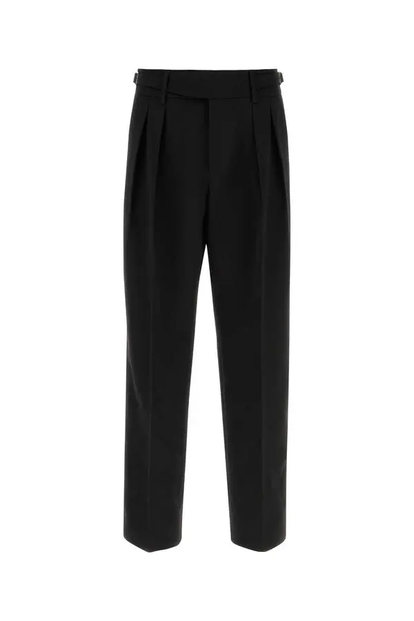 Dolce & Gabbana Wool Trousers - Black