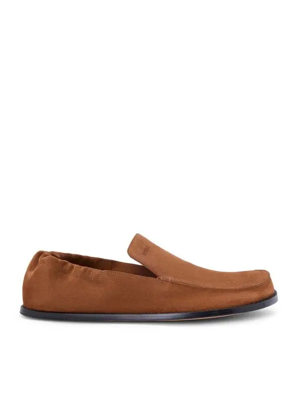 Loewe X Paula's Ibiza Suede Loafers - Multicolor