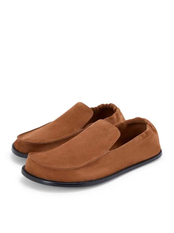 Loewe X Paula's Ibiza Suede Loafers - Multicolor