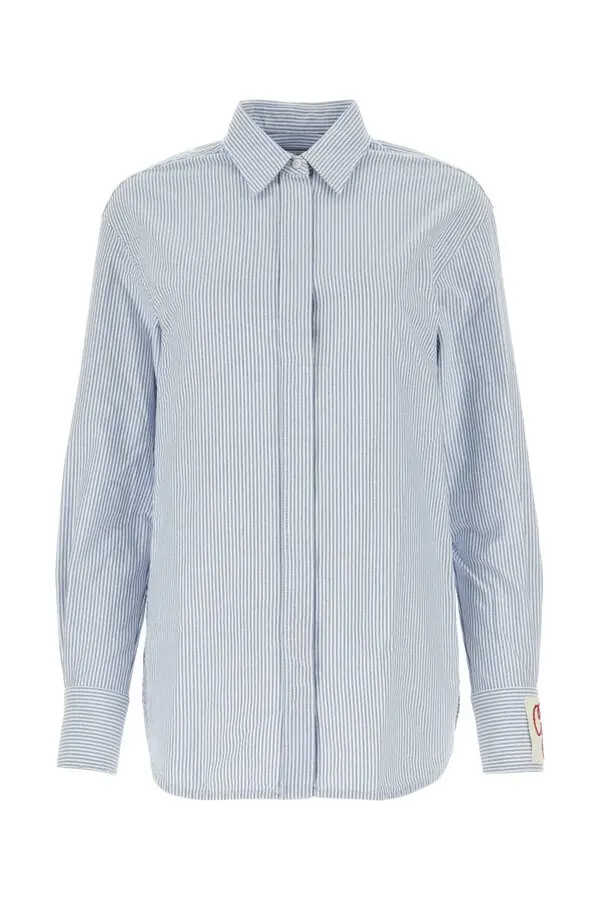 GOLDEN GOOSE Embroidered Cotton Batilda Shirt - Multicolor