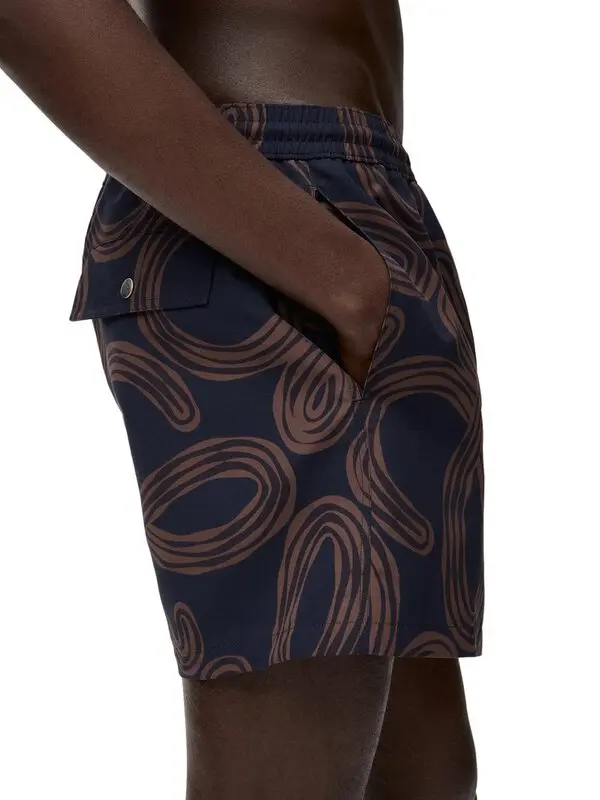 Loewe Anagram Print Swim Shorts - Multicolor
