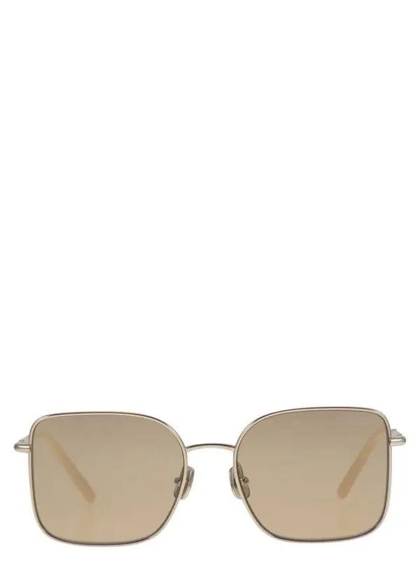 Brunello Cucinelli Titanium Rectangle Eyeglasses - Multicolor