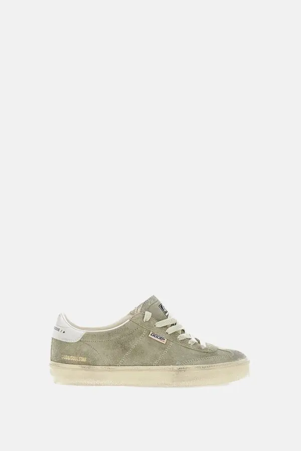GOLDEN GOOSE Soul Star Suede Sneakers - Multicolor