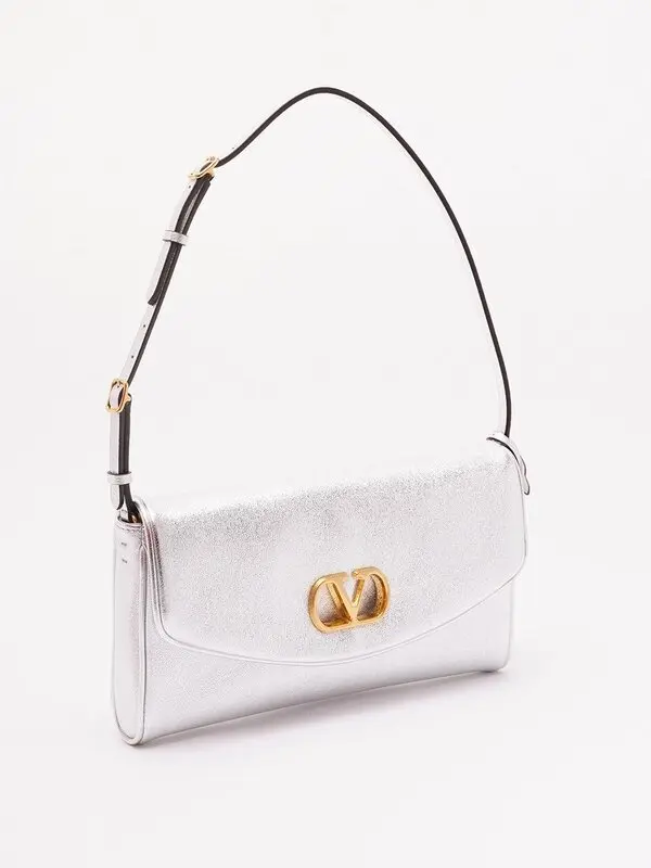 Valentino Garavani Lambskin De-vain Clutch