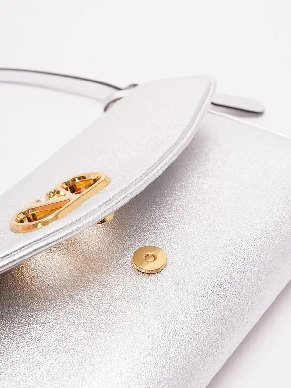 Valentino Garavani Lambskin De-vain Clutch