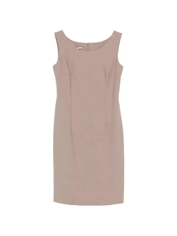 Tagliatore Sleeveless Sheath Dress In Wool