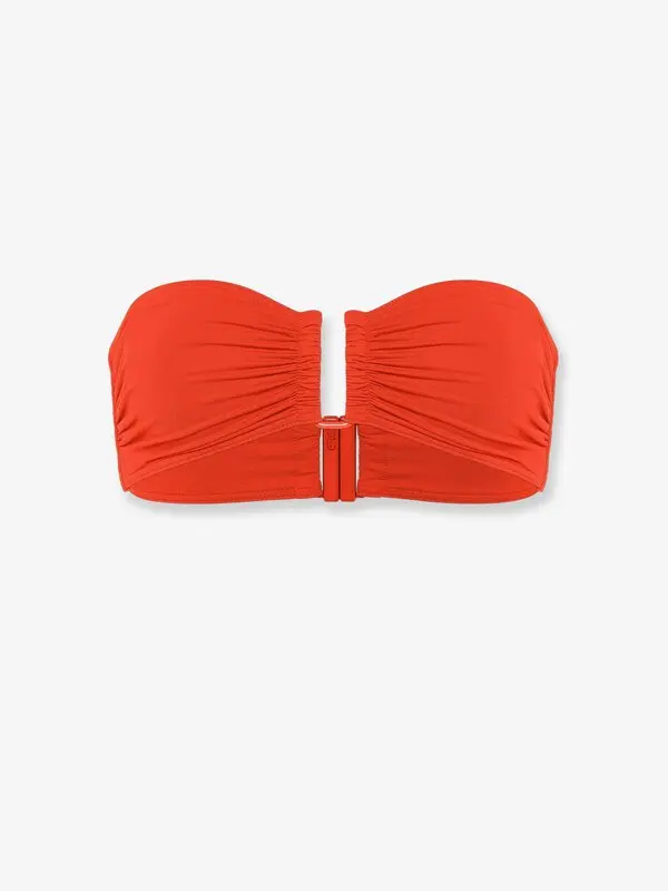 ERES Strapless Underwire Bikini Top With Front Clasp - Multicolor