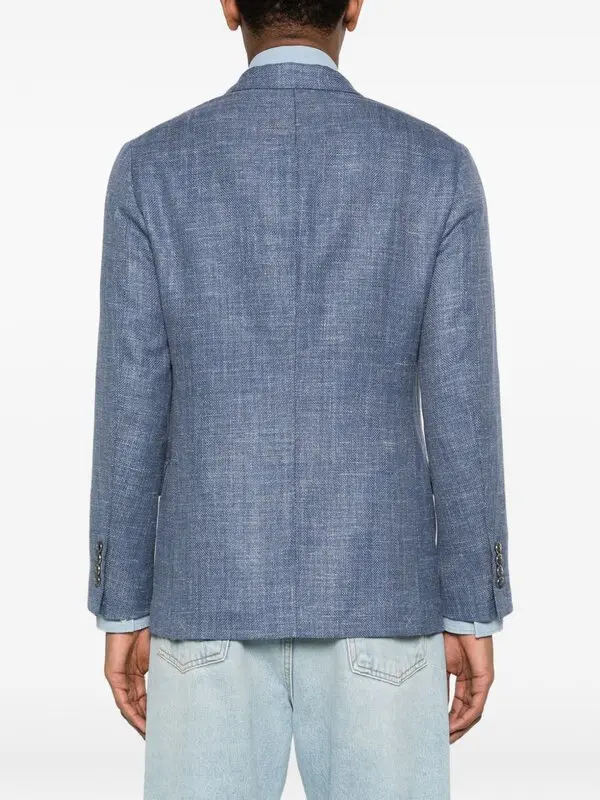 Brunello Cucinelli Wool Blend Single-breasted Jacket