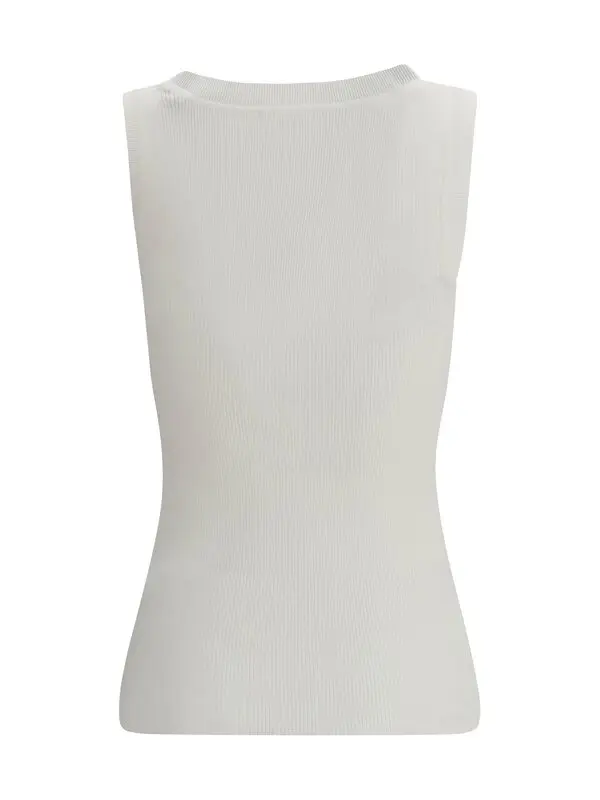 P.a.r.o.s.h Ribbed Knit Tank Top - Multicolor