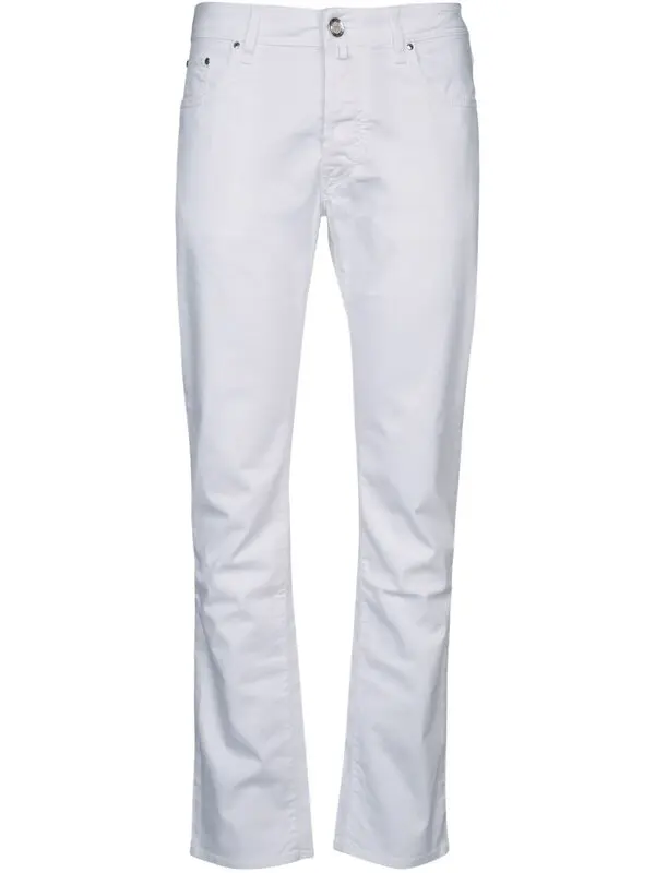 Jacob Cohen Slim Fit Cotton Jeans - Multicolor