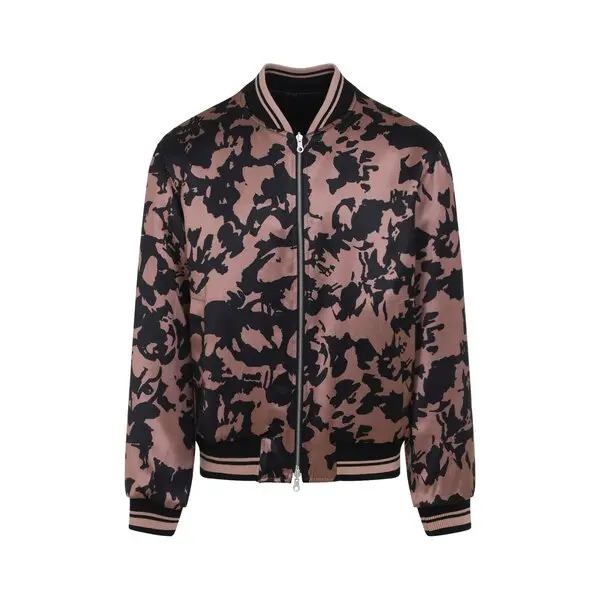 Dries Van Noten Volker Reversible Bomber Jacket - Multicolor