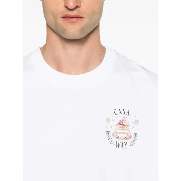 Casablanca T-shirts & Vests T-shirts - White