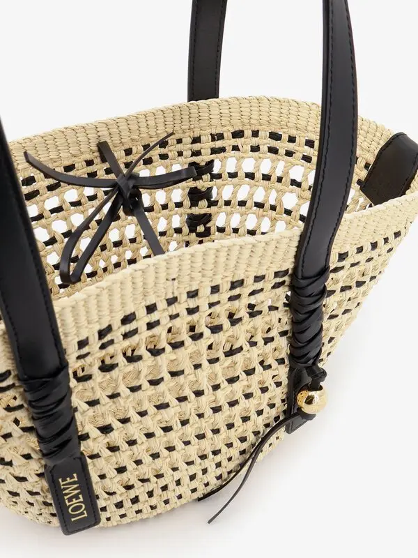 Loewe Braided Basket Small Shoulder Bag - Multicolor