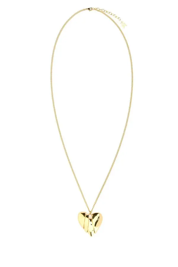 Amina Muaddi Heartbreaker Necklace Gold Base - Multicolor
