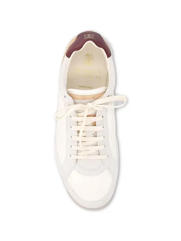 Brunello Cucinelli Leather Sneakers - Multicolor