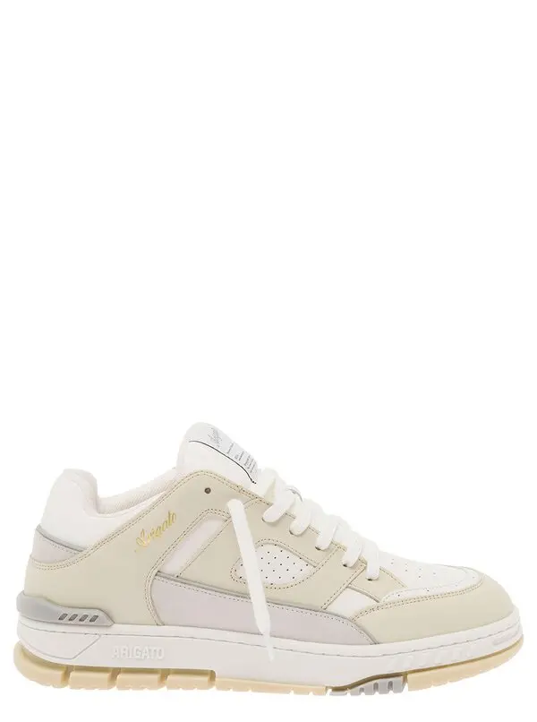 Axel Arigato Beige Blend Leather Sneakers - Multicolor