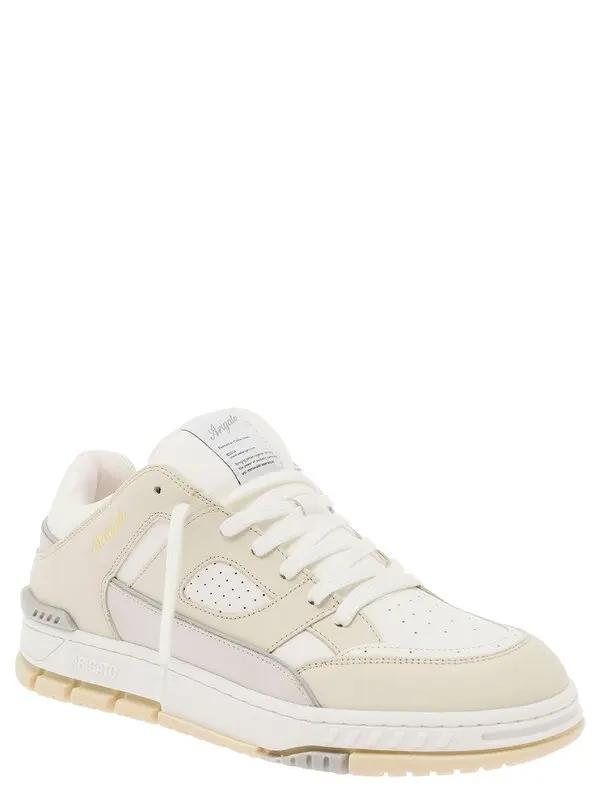 Axel Arigato Beige Blend Leather Sneakers - Multicolor