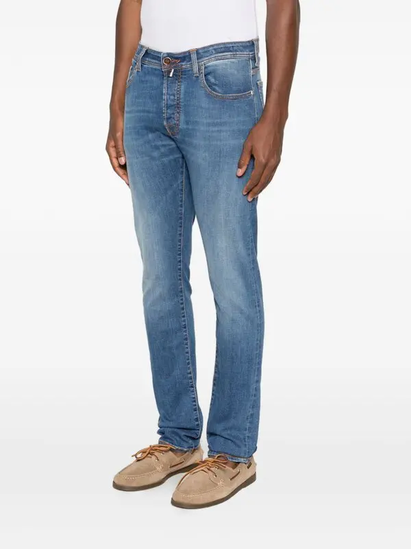 Jacob Cohen Slim Fit Denim Jeans - Multicolor