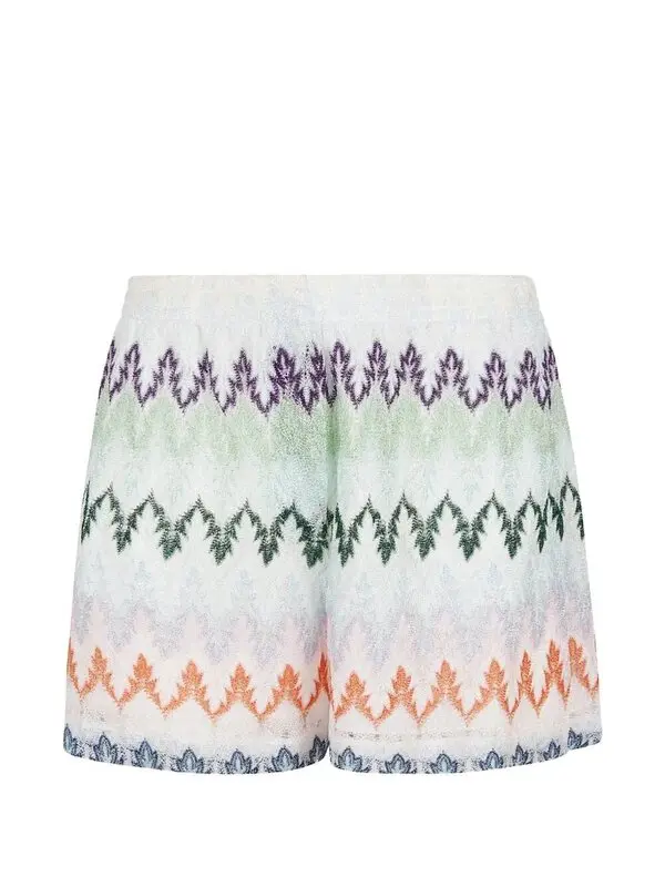 Missoni Zigzag Knit Shorts - Multicolor