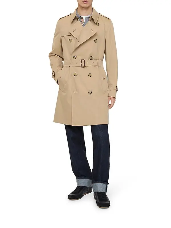 Burberry Kensington Heritage Mid-length Trench Coat