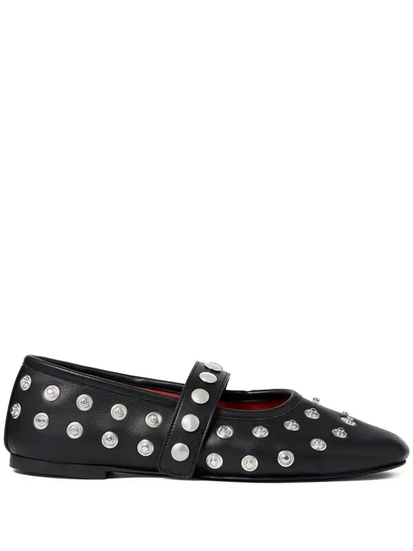 Stella McCartney Studded Ballet Flats - Black