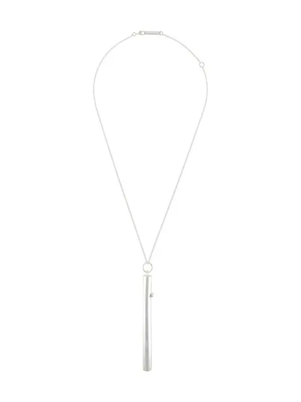 AMBUSH Sterling Necklace With Pendant - Silver