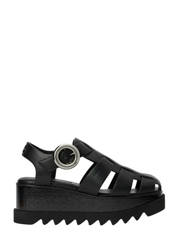 Stella McCartney Elyse Plateau Sandals - Black