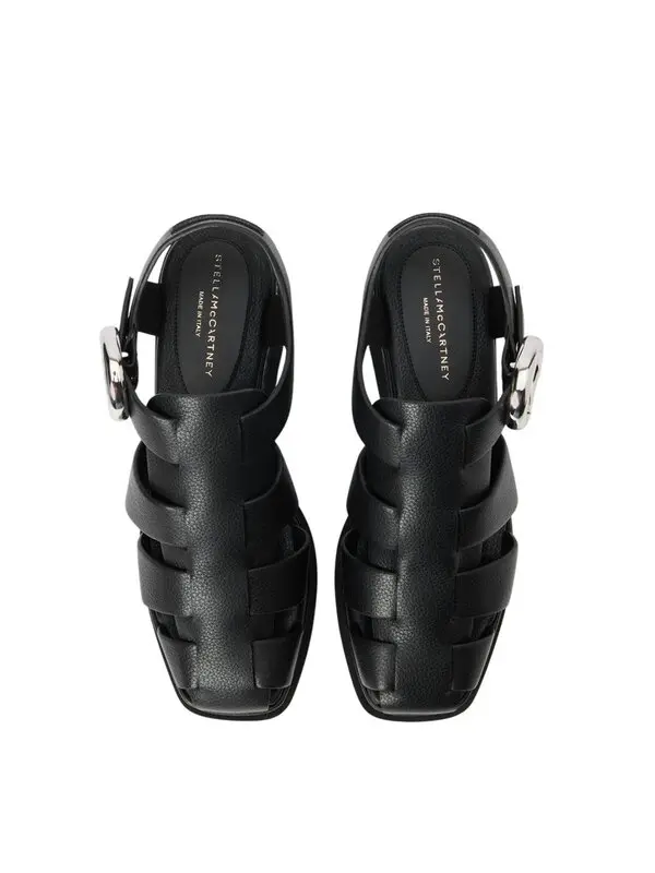 Stella McCartney Elyse Plateau Sandals - Black