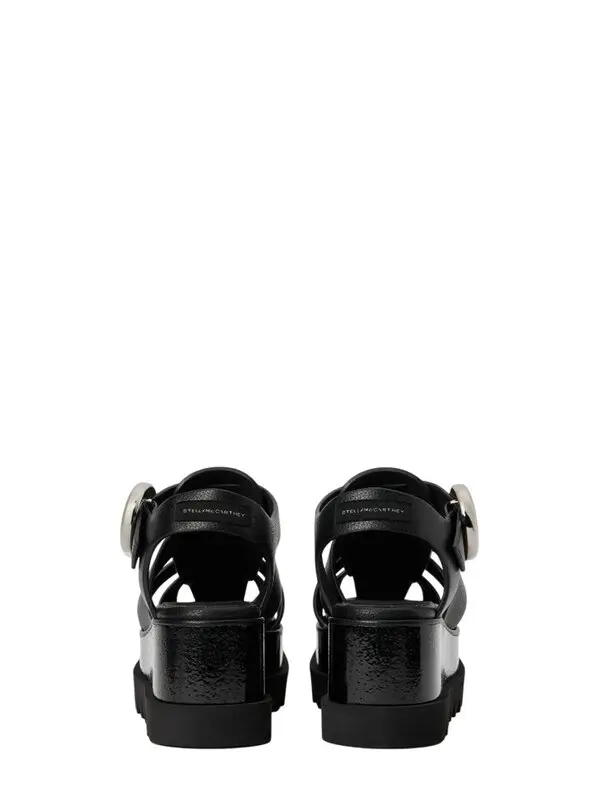 Stella McCartney Elyse Plateau Sandals - Black