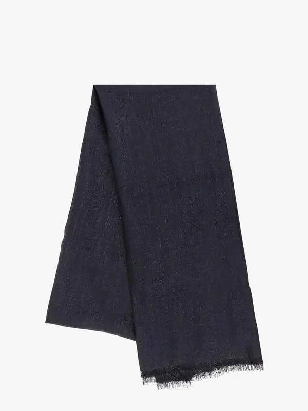 Brunello Cucinelli Sparkling Cashmere And Silk Scarf