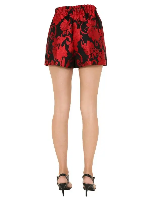 Dries Van Noten Brocade Print Shorts