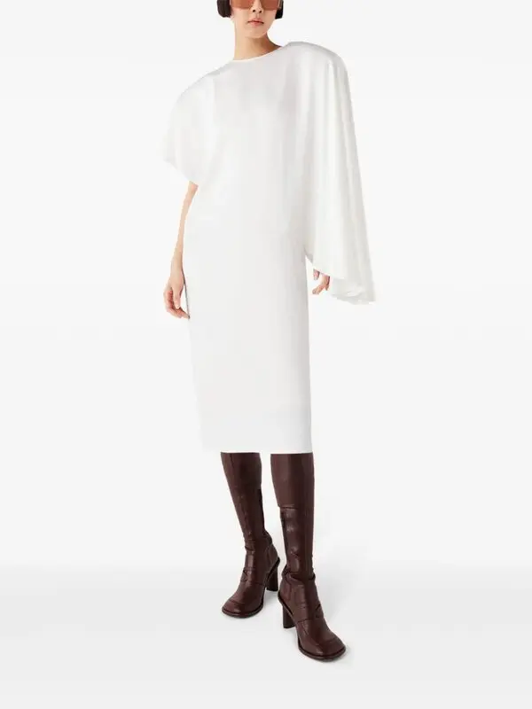 Stella McCartney Asymmetrical Midi Dress - Multicolor