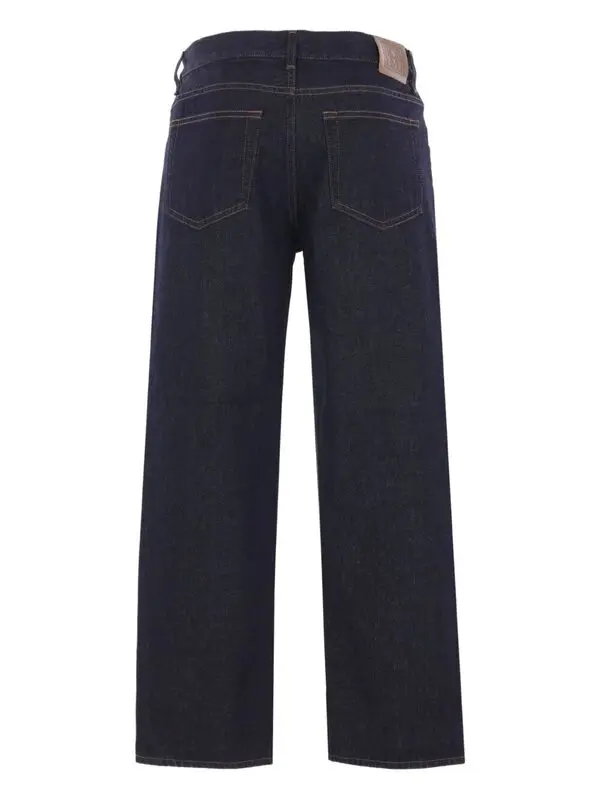 TOTEME Low Straight Denim Jeans