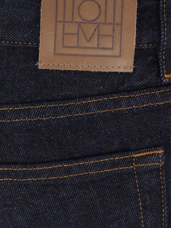 TOTEME Low Straight Denim Jeans