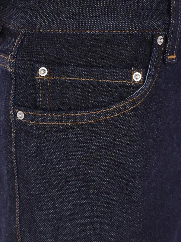 TOTEME Low Straight Denim Jeans