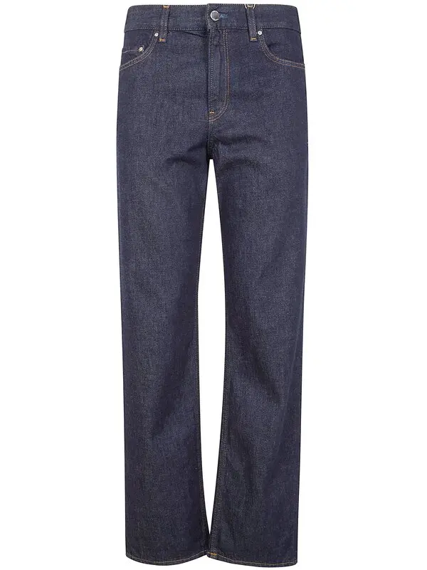 TOTEME Low Straight Denim Jeans