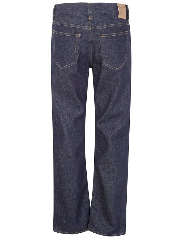 TOTEME Low Straight Denim Jeans