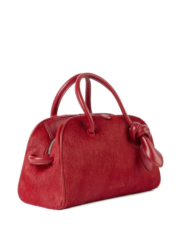Jacquemus Top Handle Bag With Detachable Strap And Knot Detail