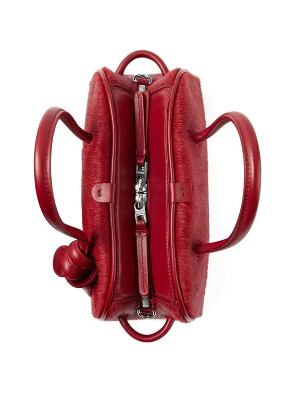 Jacquemus Top Handle Bag With Detachable Strap And Knot Detail
