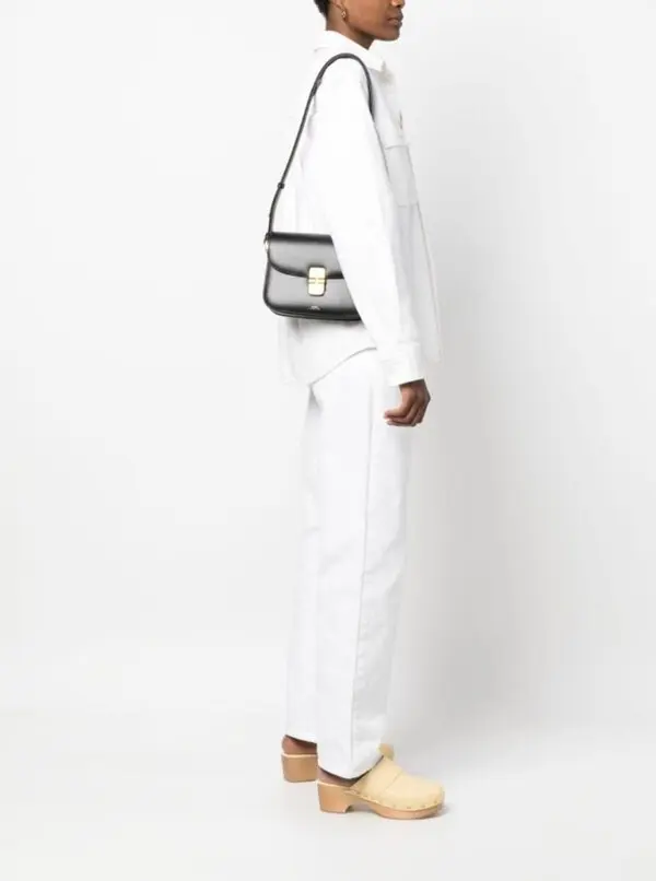 A.p.c. Grace Small Crossbody Bag - Black
