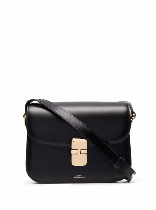 A.p.c. Grace Small Crossbody Bag - Black