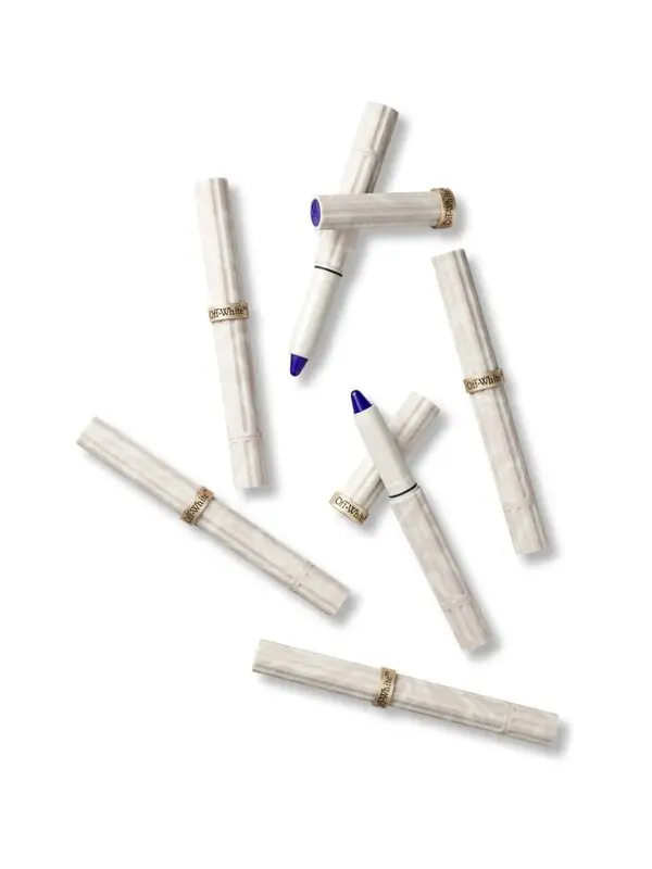 Off-White Imprint Maze Pencil - Blue