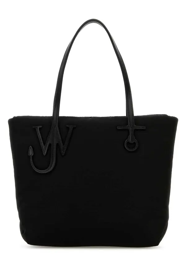 JW Anderson Fabric Anchor Shopping Bag - Black